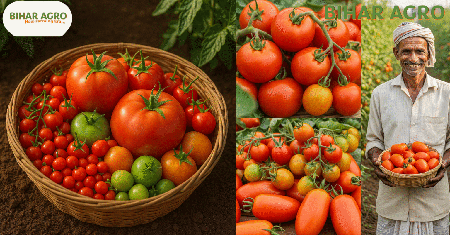टमाटर की खेती (Tomato): किस्में, मिट्टी, रोग, उत्पादन और पूरी जानकारी ...